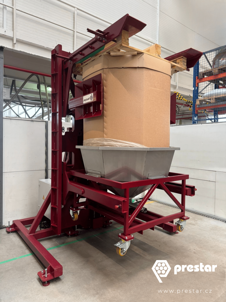 Octabin turner: efficient and residue-free granulate emptying - Prestar ...